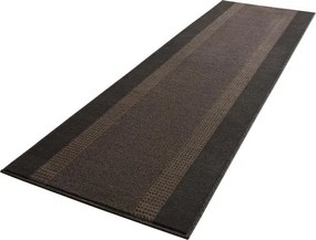 Hanse Home, Běhoun Basic 102500, 80x200, hnědá, chodba / předsíň