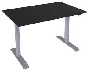NOBL Dynamic Elektr. nastavitelný polohovací stůl 120x80 Dynamic Dekor stolové desky: antracit, Barva podnože: šedá