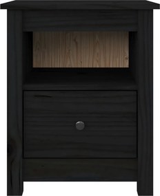 vidaXL Noční stolky 2 ks 40 x 35 x 49 cm masivní borové dřevo [813718] Barva: Bílá