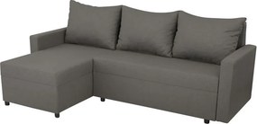 XXXLutz SEDACÍ SOUPRAVA, textil, šedá, světle hnědá Ti'me - Sedací soupravy - 000371000202