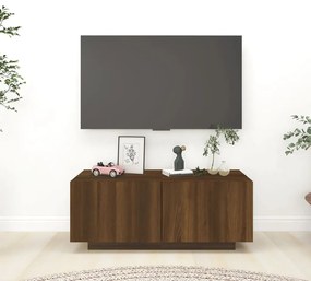 vidaXL TV skříňka hnědý dub 100 x 35 x 40 cm kompozitní dřevo