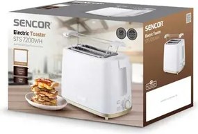 SENCOR STS 7200WH-EUE3 bílá / Topinkovač / 930W / 2 sloty