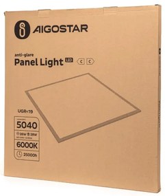 Aigostar - LED Přisazený panel LED/28W/230V 6000K 59,5x59,5 cm