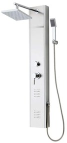 SCHÜTTE Sprchový panel s pákovou baterií TAHITI nerezová ocel, SCHÜTTE 435038