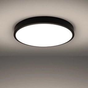 Sollux Lighting Stropní svítidlo ONYX 60 černá LED 3000K