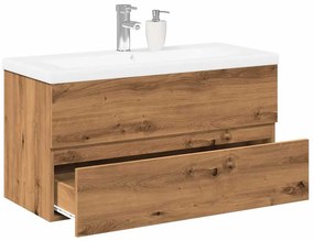 Skříňka se zápustným umyvadlem dub artisan 3328928