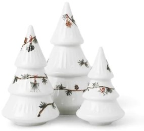 Porcelánové stromečky Hammershoi Christmas - set 3 Kähler