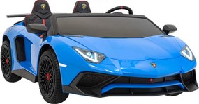 Dětské elektrické autíčko Lamborghini Aventador SV 24 V modré