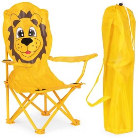 Dětská kempingová židle se lvem