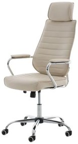 Kancelářská židle Adorata krémová