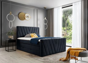 Candice boxspring postel 160X200 Materiál / Dekor: Velvetmat 24