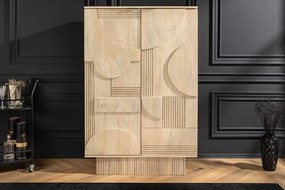 Designová barová skříňka Movement 141 cm mango