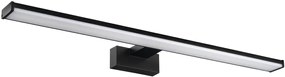 Sapho, CHICAGO XL LED svítidlo, 600x120x40 mm, 12W, 230 V, plast, černá matná