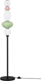 Keramická LED stmívatelná stojací lampa s keramickým stínidlem/se skleněným stínidlem (výška 136,5 cm) Oneta – Nova Luce
