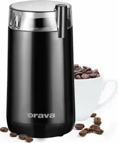 Orava KM-803 černá / mlýnek na kávu / zásobník 45 g / 180 W