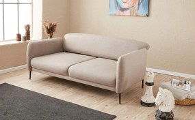 Hanah Home Třímístná pohovka VENUS krémová 210 cm 825BLC2753