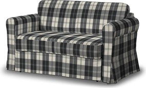 Potah na pohovku IKEA Hagalund barva černá látka pletený vzor, vzorované