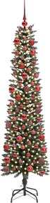 Umělý vánoční stromeček Zelená 180 cm PVC, plast a ocel 3395940