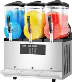 Komerční stroj na kaši 12Lx3 Margarita Smoothie Výrobník mražených nápojů