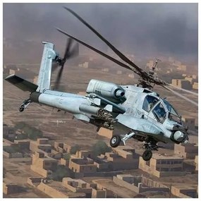 Model kit vrtulník 12129 - ah-64a ang "south carolina"