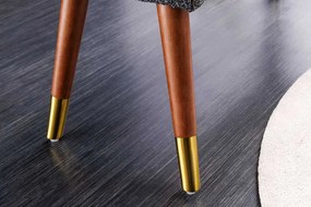 Designová lavice Dafina 90 cm antracitová