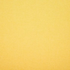 3místná pohovka textilní čalounění 172 x 70 x 82 cm žlutá 247127