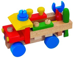 Detoa Dřevěné montážní auto