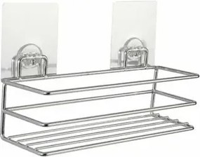 Compactor Bestlock Magic Samolepicí polička na kořenky chromová / bez
