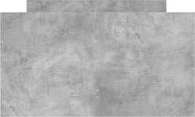 Rám postele se zásuvkami betonově šedý 100 x 200 cm 3207367