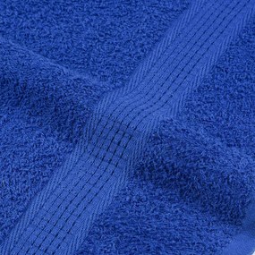 Ručníky FROGN 10 ks modré 100x200 cm 360 g/m² 136724