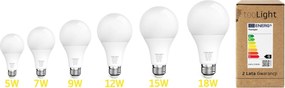 LED žárovka E-27 5W RSL020 neutrální bílá