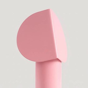Růžová hliníková LED stolní lampa (výška 15 cm) BISCUIT – Thoro