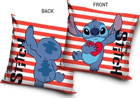 Dětský polštářek Lilo a Stitch Srdce Plné Radosti