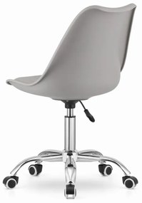 Otočná židle ALBA - šedá