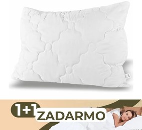 Polštář 70 x 90 antialergický prošívaný EMI Premium 1+1 ZDARMA: Polštář 90x70 cm