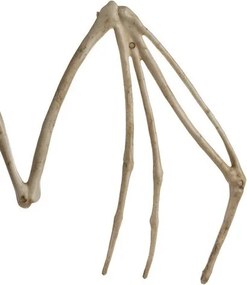 Dekorace Halloween kostra netopýra Halloween 30 cm Malatec 22005