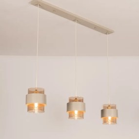 Závěsné svítidlo Retro 70er Line 110 Taupe