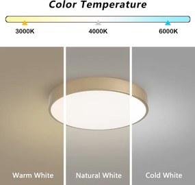 BRILAGI-LED Stmív. svítidlo POOL SMART LED/48W/230V 40 cm Wi-Fi Tuya zlatá + DO