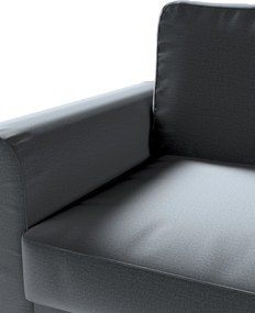 Potah na pohovku IKEA Backabro,  3-místná, rozkládací barva šedá látka sametová