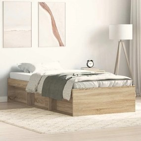 Rám postele dub sonoma 75 x 190 cm Small Single 3203847