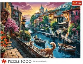 TREFL Puzzle Italská dovolená / 1000 dílků / 68 x 48 cm