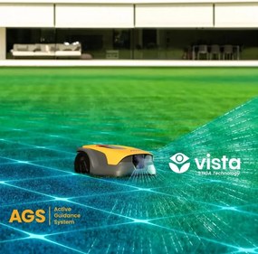 Stiga A 8V Vista+GPS-RTK robotická sekačka - 800m2, sklon až 45%, Bluetooth + data na 10 roků ZDARMA