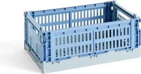 Úložný box Crate Mix Colour Sky Blue S HAY