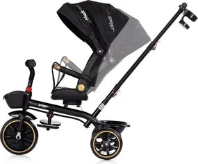 CHIPOLINO Tříkolka se stříškou Max Sport 2v1 Noir