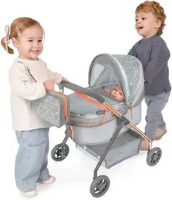 DeCuevas Můj první kočárek pro panenky s taškou CITY X 2024 - 56 cm /