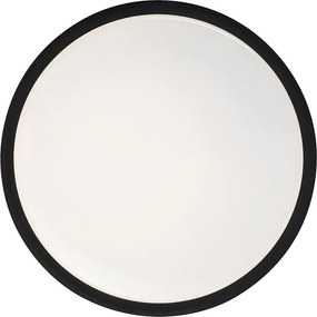 Rabalux Černé stropní LED svítidlo Samira kulaté 250mm 18W IP44 71252