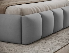 Postel Edvige + Dřevěný rám + plynový výtah + kontejner 160x200
