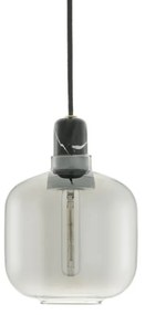 Normann Copenhagen Závěsná lampa Amp Small, smoke/black 502116