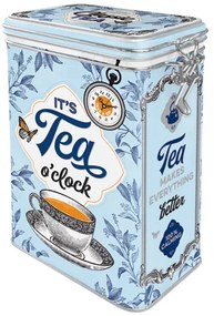 Postershop Plechová dóza s klipem - Classic Tea 1,3l