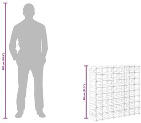 vidaXL Marketos Stojan na víno na 72 lahví černý masivní borové dřevo